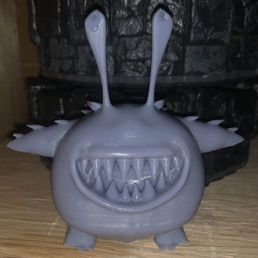🧙 Chompy Mage - Big Form・Free STL File for 3D printing・Cults