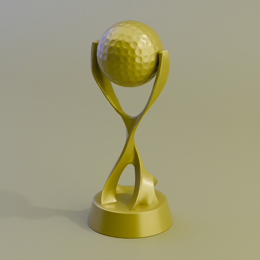 🏆 SPINNING BALL TROPHY・ STL File for 3D printing・Cults