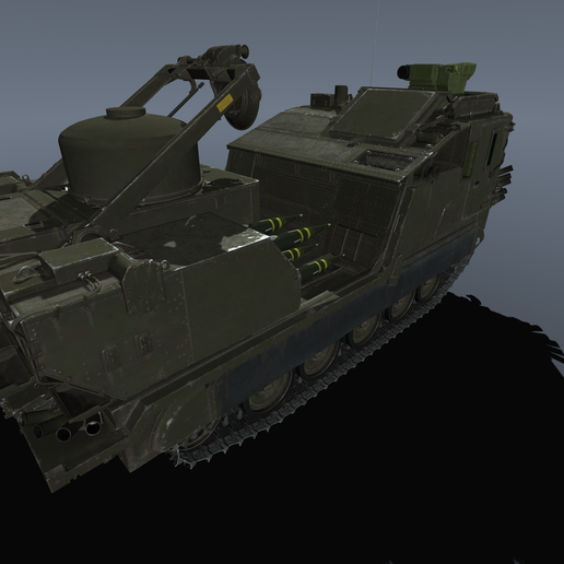 🚁 Tracked Rapier Launch Vehicle RCM 748・ STL File for 3D printing・Cults