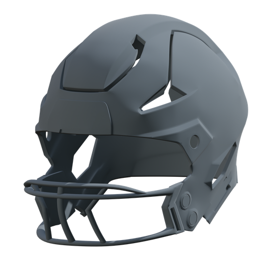 🏈 Football Helmet Riddell Axiom・ STL File for 3D printing・Cults
