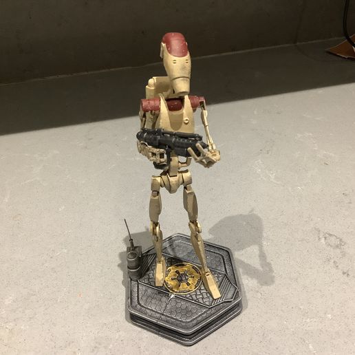 🤖 Combat Droid B1 Sculpture - Star Wars 3D Models - Tested and Ready ...