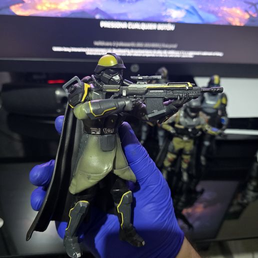 🫡 HELLDIVER SOLDIER [絕地戰兵] | HELLDIVERS 2 | 3D PRINTABLE FIGURINE・ 3D ...