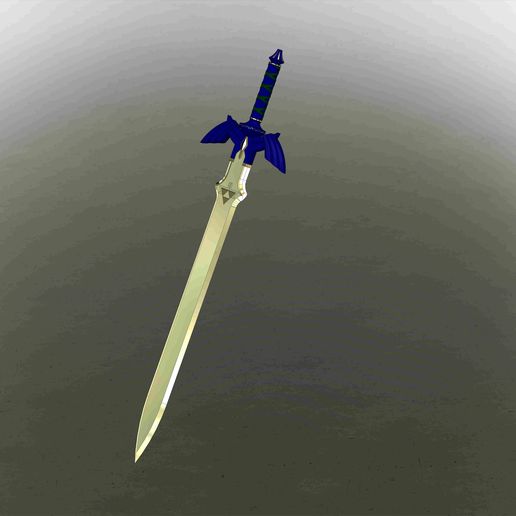 🗡️ THE LEGEND OF ZELDA: MASTER SWORD・ STL File for ・Cults