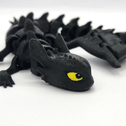 🐉 FLEXI TOOTHLESS & LIGHT FURY・ STL File for 3D printing・Cults