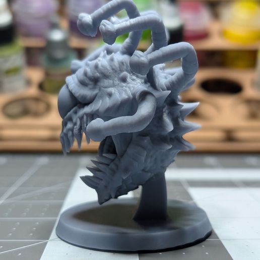 🧟 D&D - Zombie Beholder・Free STL File for 3D printing・Cults