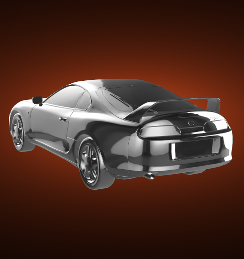 arquivo STL 1996 Toyota Supra 🚗 ・modelo de impressão 3D para download・Cults