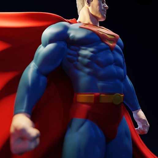 🦸‍♂️ SuperMan BY ESM・ 3D File for 3D printing・Cults