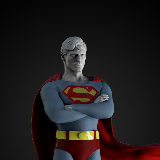 🦸‍♂️ Superman 1978 Christopher Reeve・ STL File for 3D printing・Cults