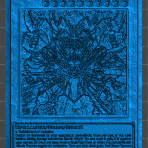 STL file The Phantom Exodia Incarnate Lithophane from Yu-Ghi-Oh 🃏 ・3D ...