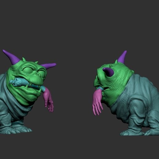 🆕 little zuul NEW VERSION・ STL File for 3D printing・Cults