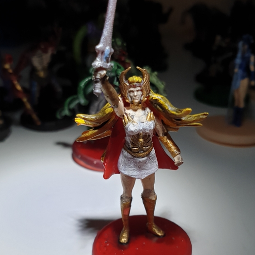 🎲 She-Ra - Masters Of The Universe - Miniatures・Free 3D File for ・Cults