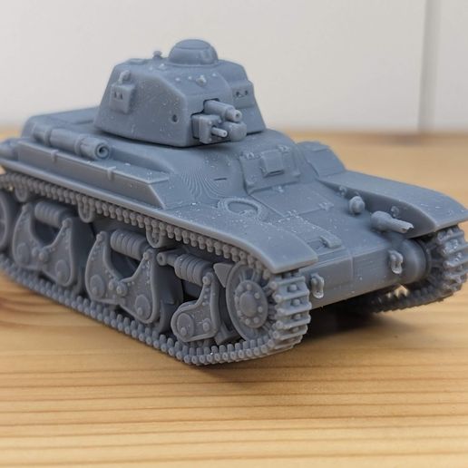 🪖 Light Tank Renault R35 (France, WW2)・ 3D File for ・Cults