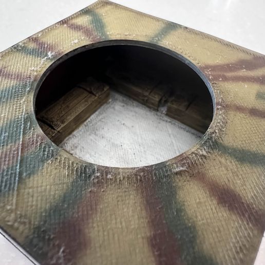🪖 WW2 1/35 panther turret bunker full interior model・ STL File for 3D ...