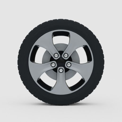 STL file Jeep Compass Tyre & RIM 🧭 ・Model to download and 3D print・Cults
