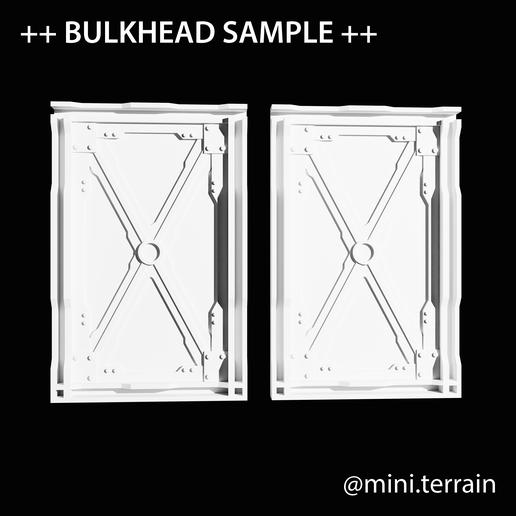 Free STL file Necromunda Bulkhead Sample 🎲 ・3D printable object to ...