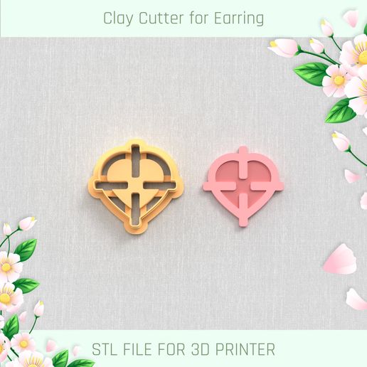 💜 Heart Scope Sight・ 3D File for 3D printing・Cults