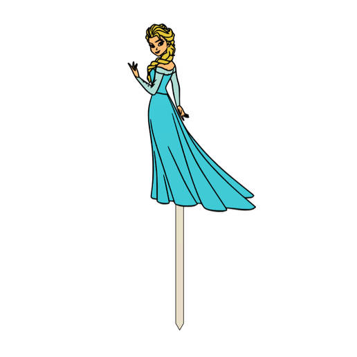 elsa cake topper tutorial