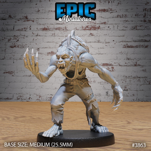 3D file Common Ghoul Set ‧ DnD Miniature ‧ Tabletop Miniatures ‧ Gaming ...