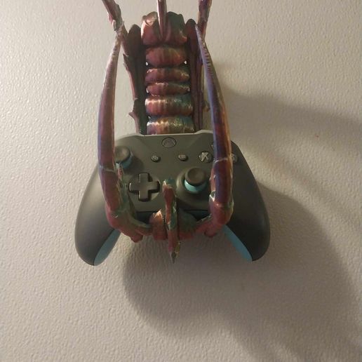 🎮 Claw Cage Wall-Mounted Xbox Controller Holder・ STL File for 3D ...