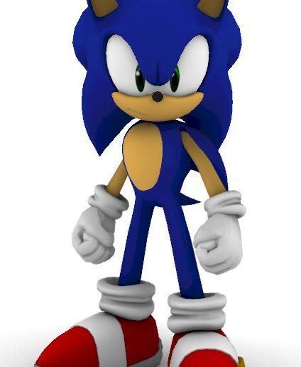 3D file SONIC (GIANT) 🦸 ・3D printing template to download・Cults