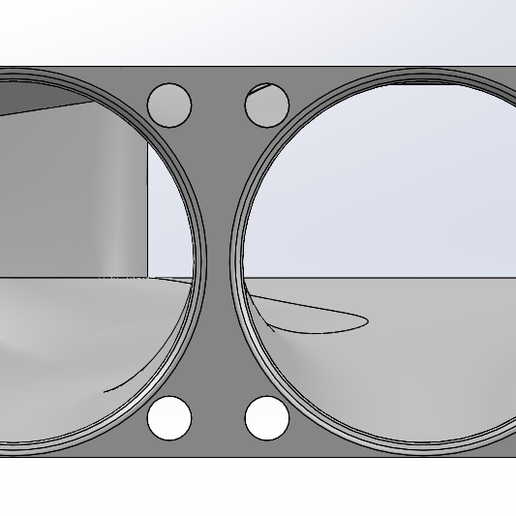 STL file Tesla duct for 2x 40x40xXX fan 3D print model 3D print model 🖥 ...