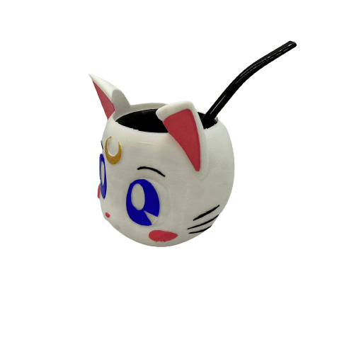 STL file SAILOR MOON CAT MATE 🌙 ・3D printing design to download・Cults