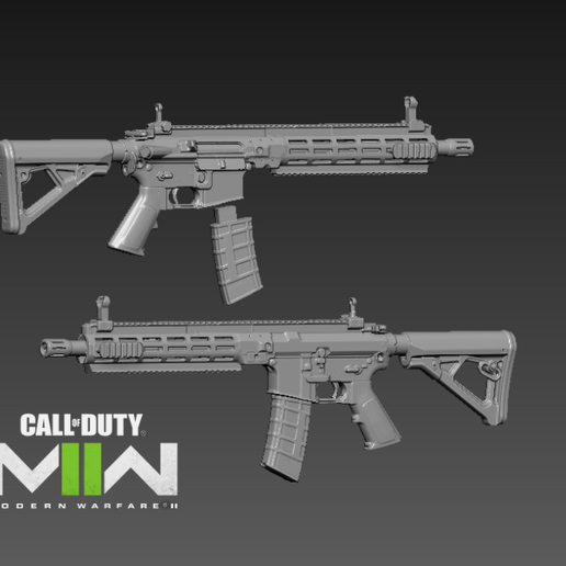 🤙 m4 3d model Call of duty warzone・ OBJ File for 3D printing・Cults