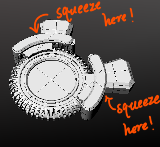 OBJ file mini Frisbee Catapult!No supports 🛸 ・3D printing model to ...