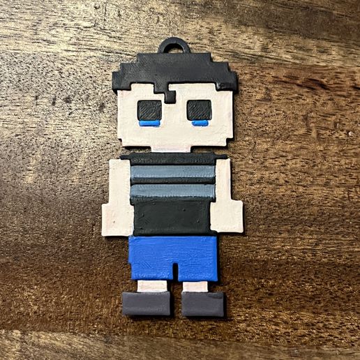 😭 8 Bit Crying Child Keychain / Necklace (FNAF / Five Nights At Freddy ...