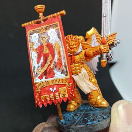 🛰 Banner for Angelic Brethren・Free STL File for 3D printing・Cults