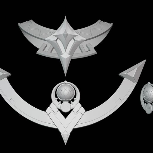 📁 Nefer Cosplay Accessories Genshin 3D print・ 3D File for 3D printing・Cults