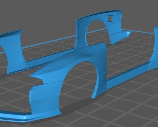 🚀 nissan gtr r32 kit pandem rocket bunny 1/18 1/10 1/24 rc・ STL File for ・Cults