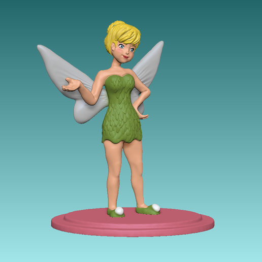🔔 Tinker Bell from tinkerbell and the Lost Treasure movie・ STL File for ...