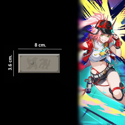 STL file Rappa Belt and Arm Accessories - Honkai Star Rail 💪 ・3D ...