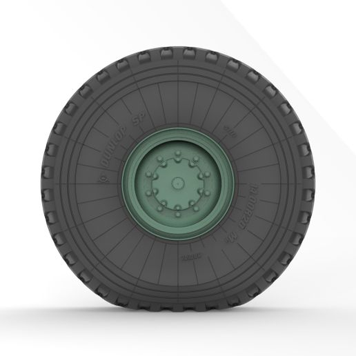 STL file Dunlop 14.00R20 🚚 ・Design to download and 3D print・Cults
