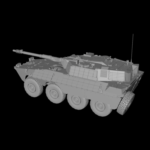🤌 Italian "Centaur" I-105R armored vehicle 3D model material・ OBJ File ...