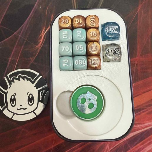 🎲 tcg dice organizer・Free STL File for 3D printing・Cults