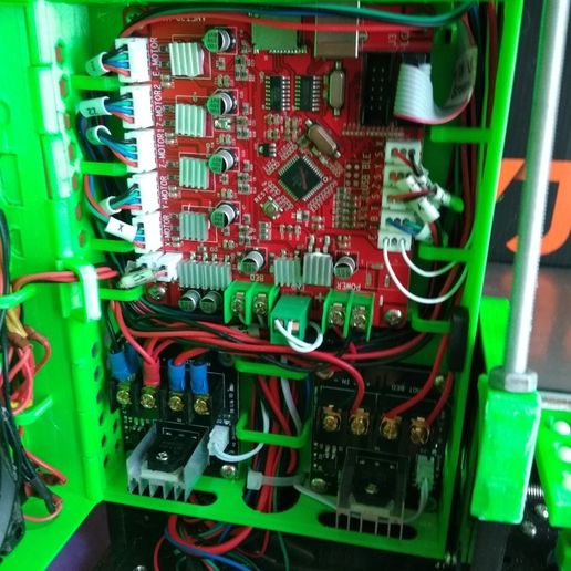 Descargue el archivo STL gratuito Caja electrónica Anet A8 (xTHOR) • Objeto imprimible en 3D ・ Cults