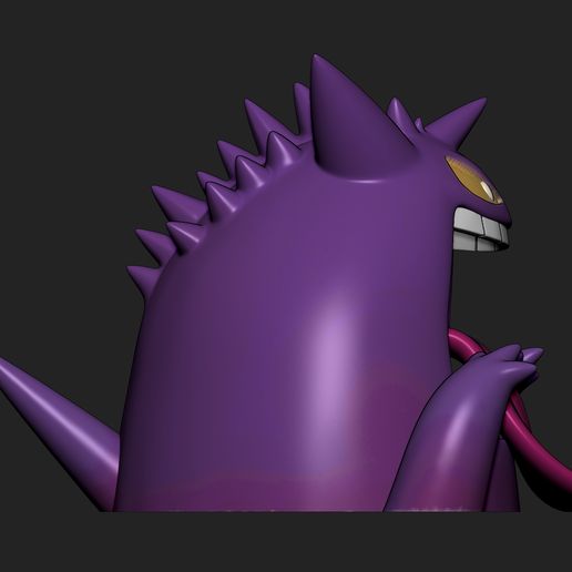 🐉 Pokemon - Gigantamax Gengar・ STL File for ・Cults