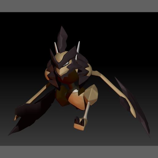 🐉 Pokemon Kleavor・ STL File for 3D printing・Cults