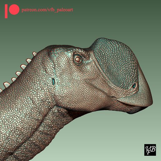 👾 Gryposaurus notabilis・ 3D File for 3D printing・Cults