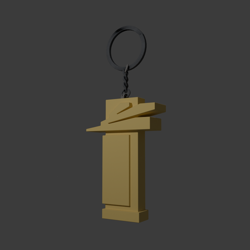 Free STL file CDL Trophy Keychain 🏆 ・3D printing model to download・Cults