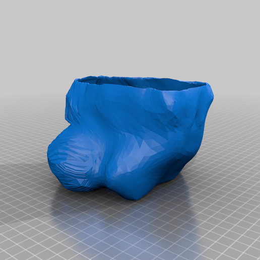 🧠 Brain Planter・Free STL File for ・Cults