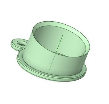 🔌 J1772 Plug and Receptacle (Vehicle) Cap・ STL File for 3D printing・Cults