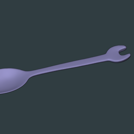 STL file Wrench Spoon for 3d printing 🔧 ・3D printer model to download・Cults