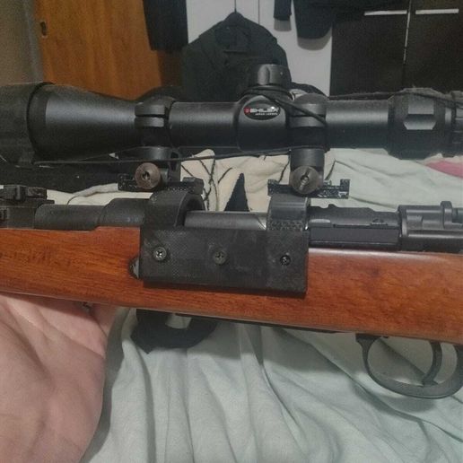 🔫 Kar 98k scope mount v3・ STL File for 3D printing・Cults