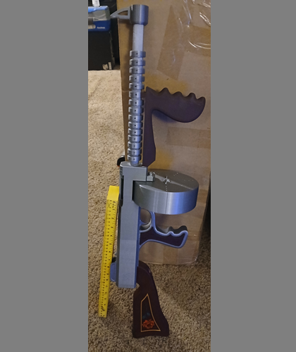 🌹 The Tommy Rose - Thompson Submachine Gun Prop - LIFE SIZE・ STL File ...