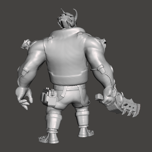 STL file Street Demon Mundo 3D Model 🦸 ・3D printing idea to download・Cults