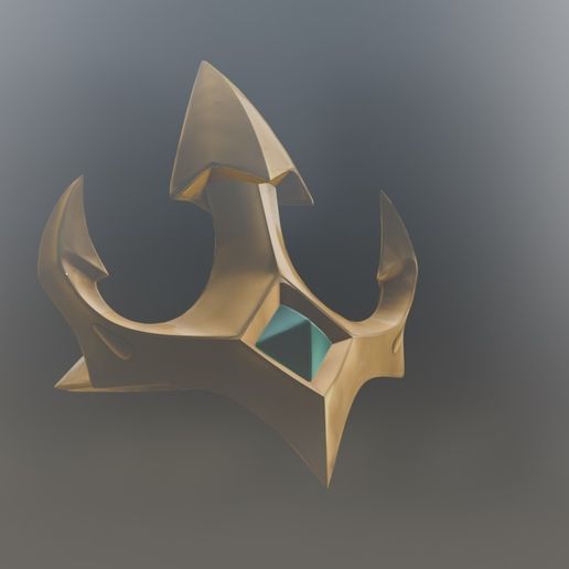 👑 Corona de Poseidón・Archivo STL para Impresión 3D・Cults
