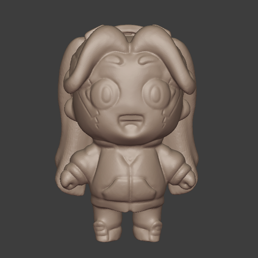 👾 Rebecca Cyberpunk Fanart mini figure・Free STL File for 3D printing・Cults